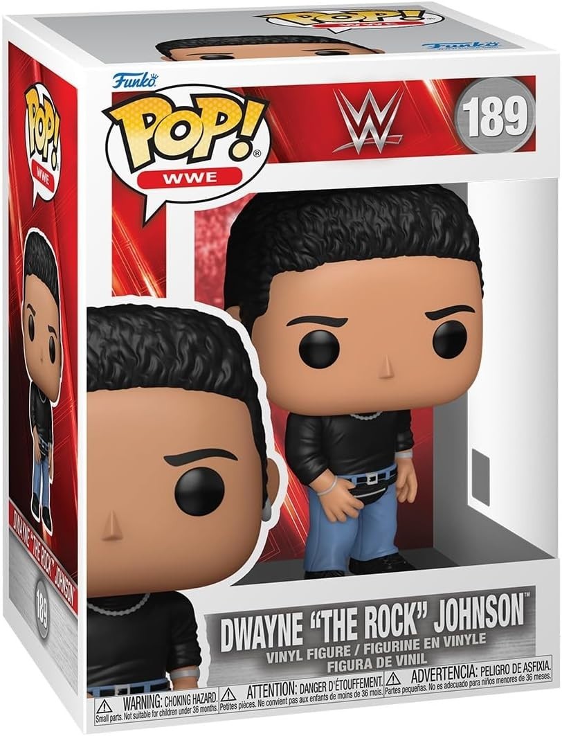 Funko Pop WWE Dwayne The Rock Johnson w/ Fanny Pack Figure | eBay UK
