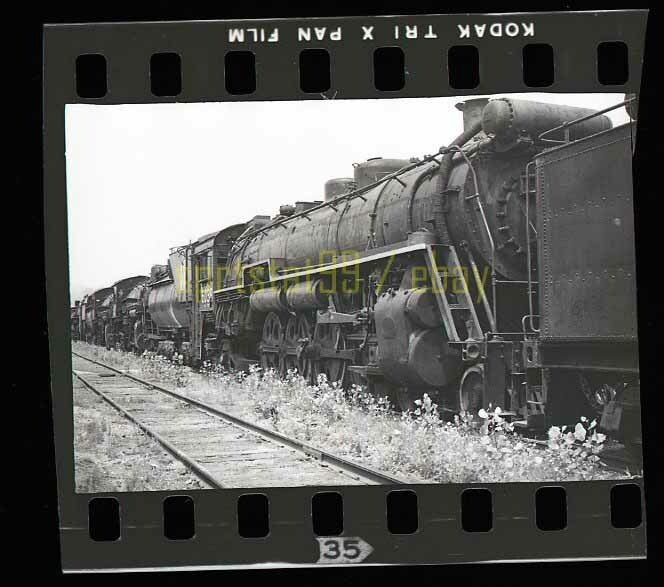 GTW Grand Trunk Western Steam Locomotive #6038 - Vintage Railroad ...