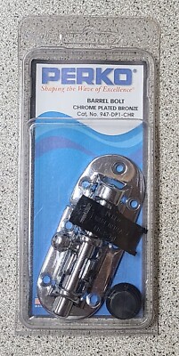Perko 3" Chrome Barrel Bolt 0947DP1CHR **NEW** | eBay
