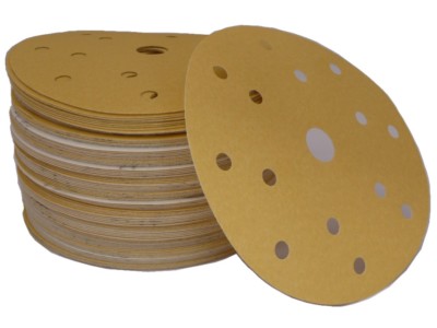 100 Blatt Exzenter Scheiben 150mm 15 Loch P60 Klett Schleifpapier ...