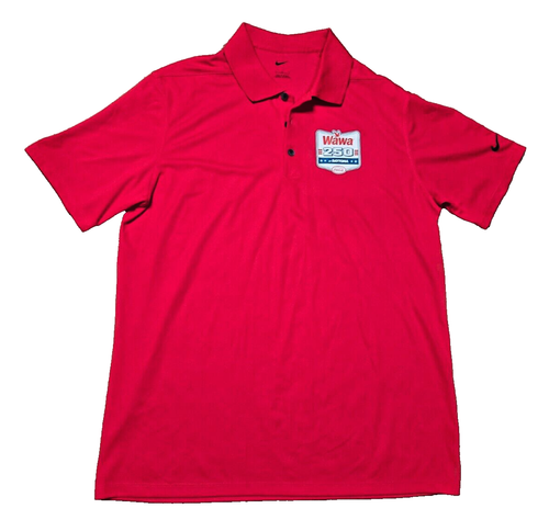 Wawa 250 at Daytona by Coca-Cola Mens Large Red Nike Polo Shirt Nascar ...