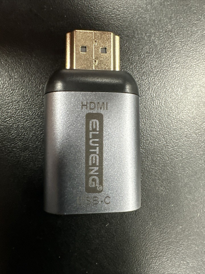 ELUTENG USB C to HDMI Adapter NOT USB to HDMI Type C Female to HDMI ...