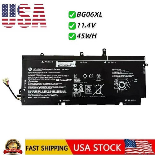 Genuine 45WH BG06XL Battery For HP EliteBook 1040 G3 804175-1B1 804175 ...