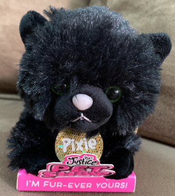 JUSTICE PET SHOP PIXIE BLACK KITTEN GUND SUPER CUTE!! | eBay