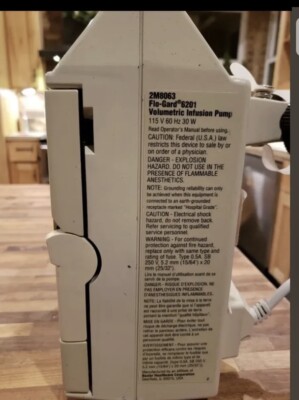 Baxter Flo-gard 6201 Infusion IV Fluid Pump 689192479766 | eBay