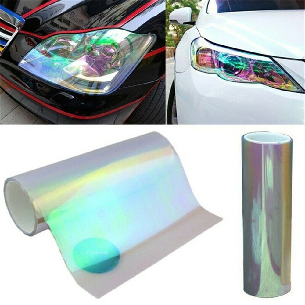 Taillights Color Changing Sticker 1pc Lights Lamp Wrap Headlight Film ...