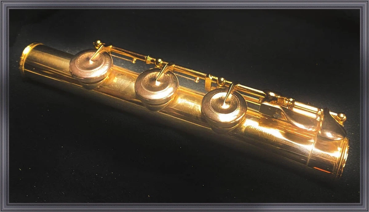 Gold Plated Flute