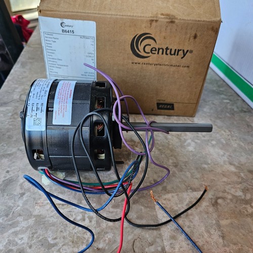 BEARING ISSUE - Century HVAC Electric Motor B6415 1/5 HP 208-230V AC 3 ...