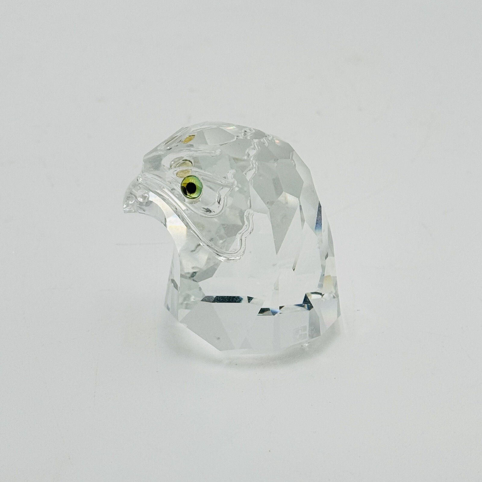Swarovski Crystal Falcon Eagle Head Figurine # 7645 Bird READ | eBay