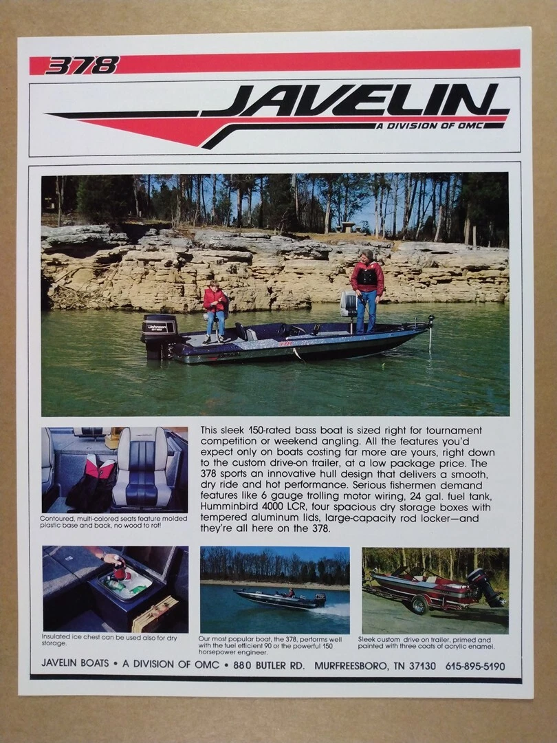 Javelin Fishing Boats