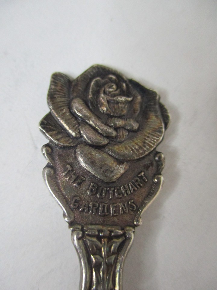 Vintage Souvenir Spoon Collectible The Butchart Gardens Victoria BC ...