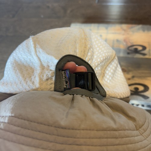 Vintage Patagonia Vented Spoonbill Fly Fishing Hat Medium USA Made Mesh ...