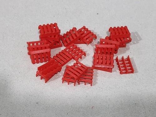 Red LPR PRO80 La Palette Rouge Pallets Pack 25 OO Gauge 1:76 Scale ...