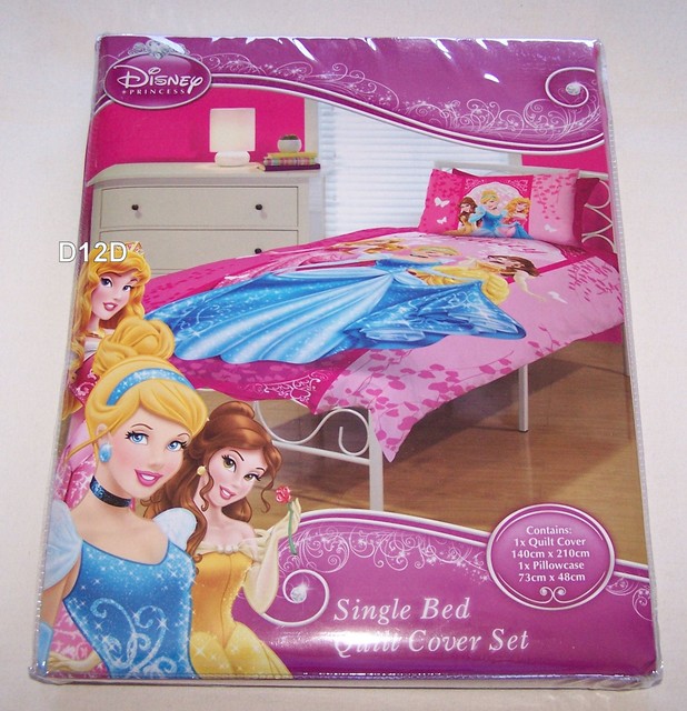 Disney Princesses - Single/Twin Bed - Doona/Quilt Cover Set - for sale ...