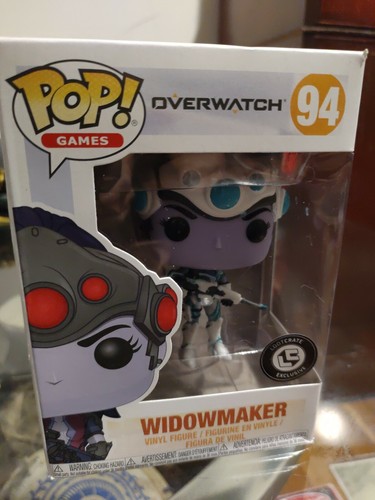 Funko Pop Widowmaker Overwatch Loot Crate Exclusive Vinyl Figure 94 Toy ...