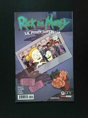 Rick and Morty Lil Poopy Superstar #5 ONI PRESS Comics 2016 VF+ | eBay