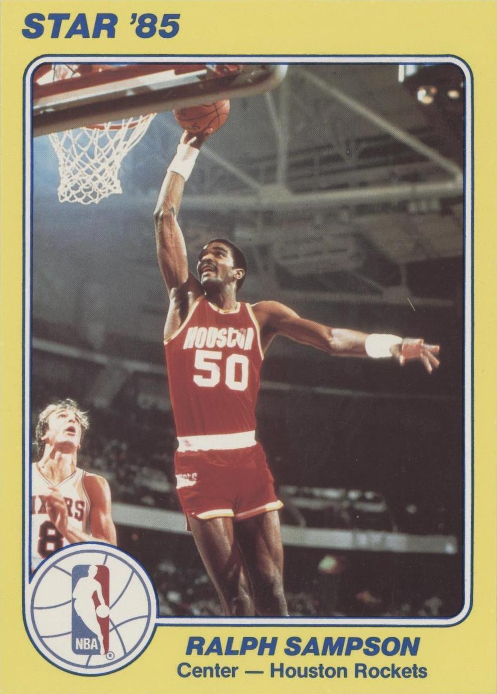 1984-85 Star - Nba Court Kings 5x7 Ralph Sampson #14 for sale online | eBay