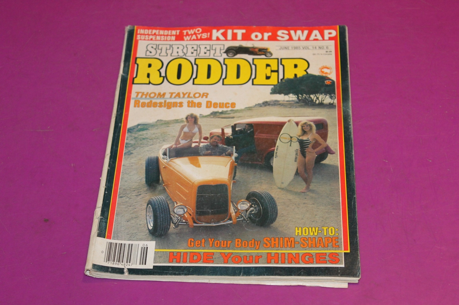 June 1985 Street Rodder Magazine. Thom Taylor Redesigns the Deuce. | eBay