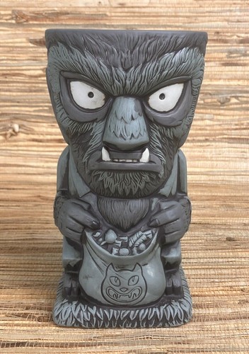 Wolfie! Trick or Treater Tiki Mug Tiki Farm Halloween Werewolf New | eBay