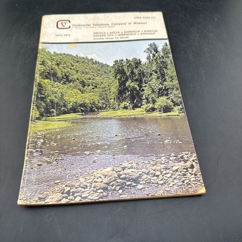 💥 Vintage Continental Telephone Company 1972-73 Phone Book | eBay