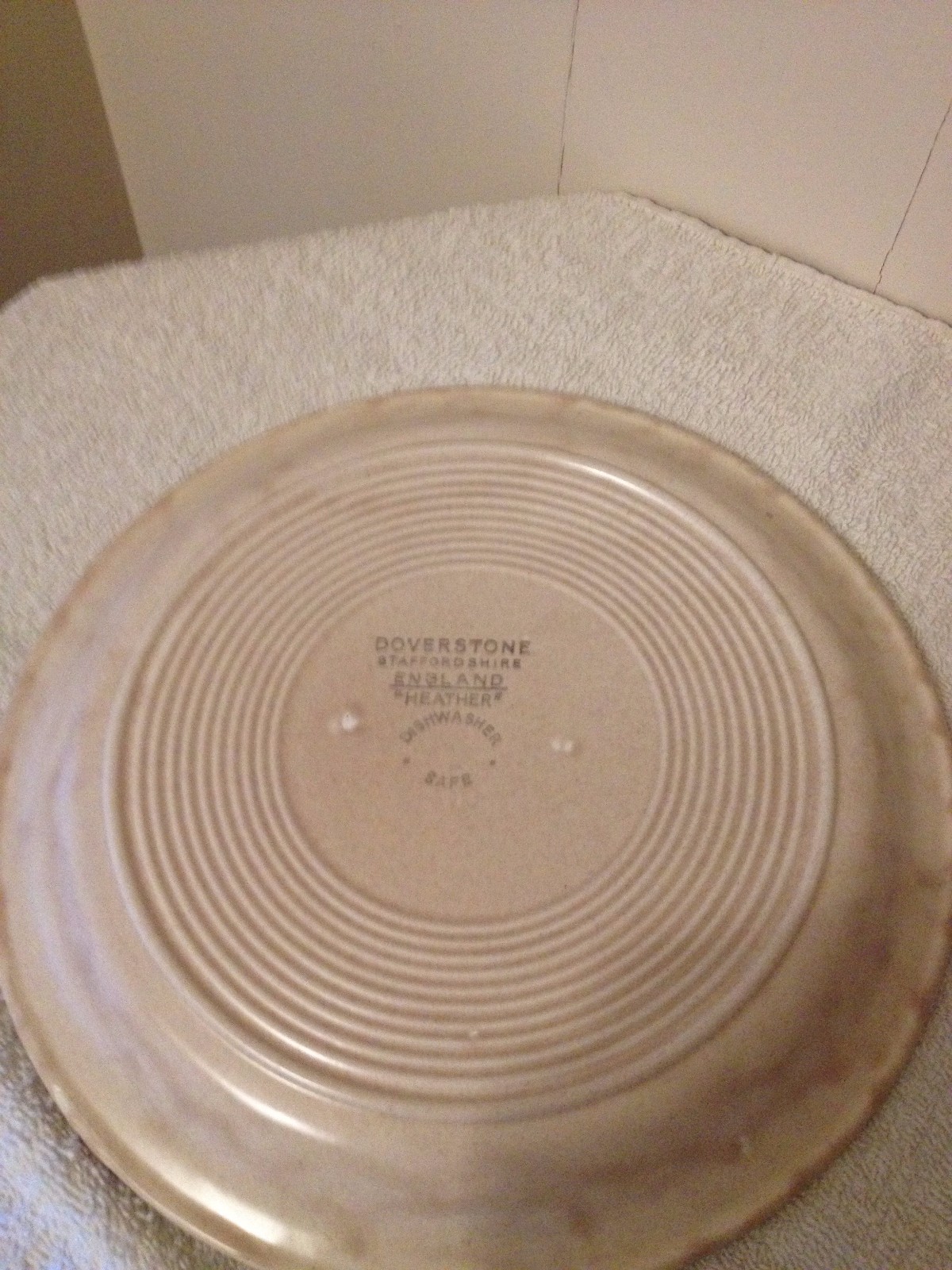 Doverstone Staffordshire "HEATHER" Decorative Display Plate approx 9 in ...