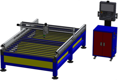 CNC Laser Cutting Table 2500x1500mm Plans Only | eBay