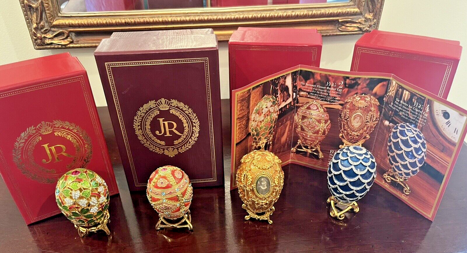 Joan Rivers Faberge Eggs. Instant Collection! All Five Series, Plus ...