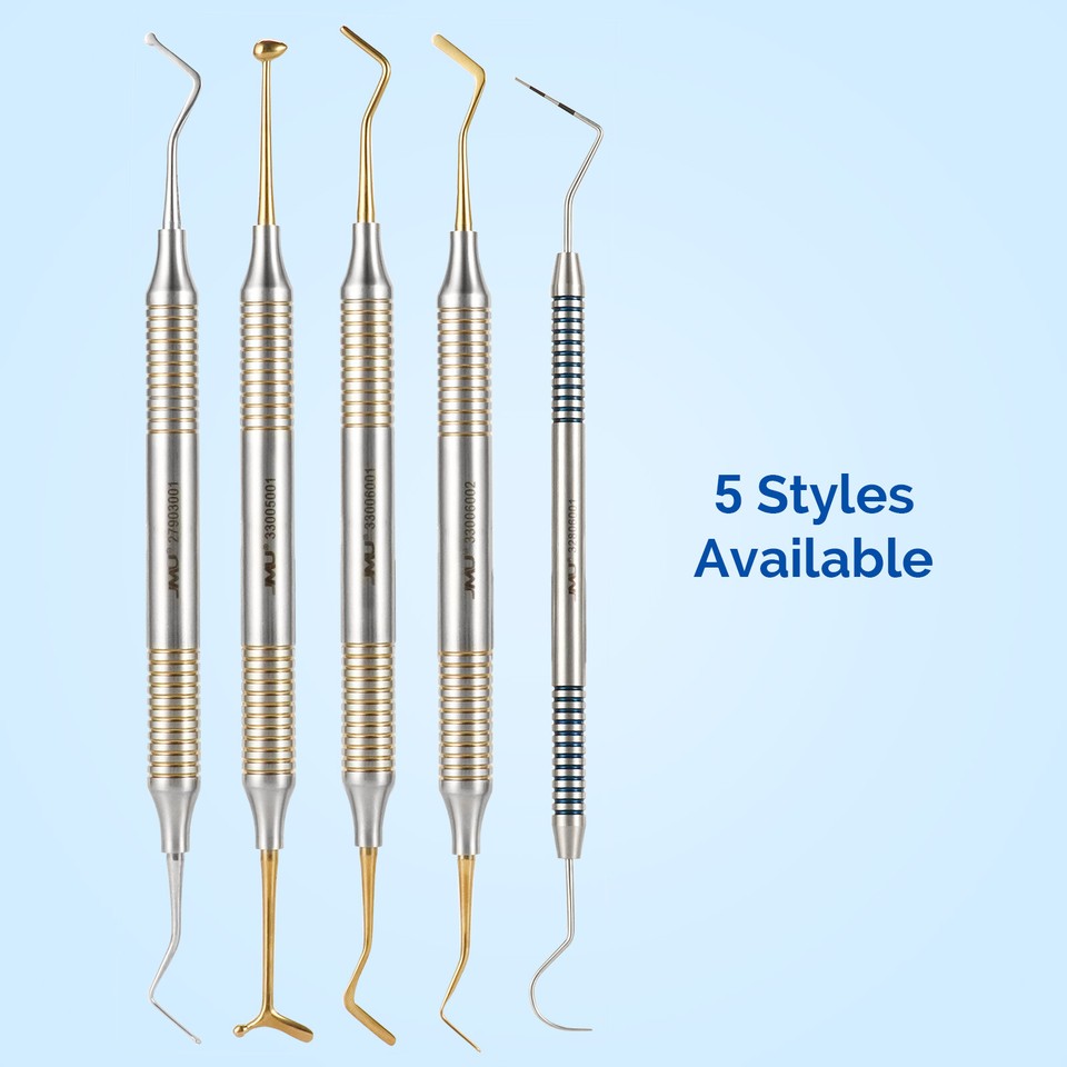 3Pcs Cord Packer Dental Gingival 1.5mm Retraction NON-SERRATED Dental ...