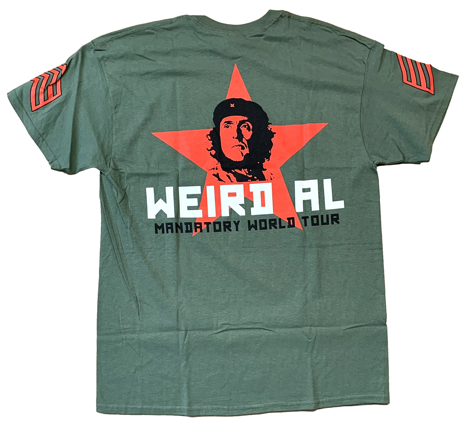 Weird Al Yankovic Mandatory World Tour Che T-Shirt Si… - Gem