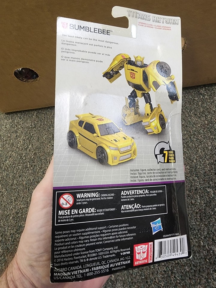 TRANSFORMERS TITANS RETURN TR BUMBLEBEE LEGENDS NEW | eBay