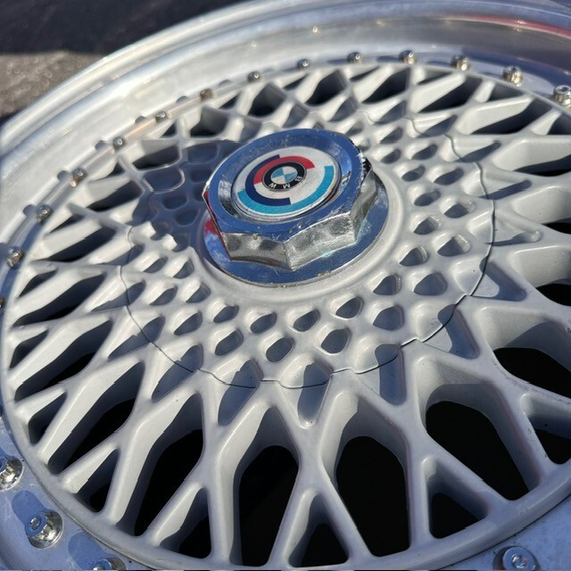 BMW E30 M3 OEM Rims 17" x 8" 5x120 | BBSRC090 | Genuine OEM | White | 2 ...