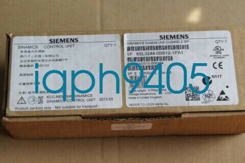 1PC Siemens G120 CU240E-2 DP 6SL3244-0BB12-1PA1 Control unit module | eBay