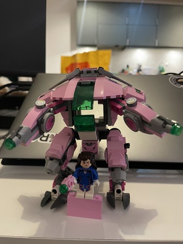 LEGO Overwatch D.Va (Hana Song) Minifigure DVa 75973 ow009 And Mech for ...