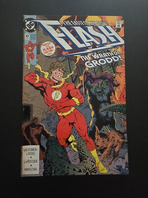 DC Comics The Flash #47 February 1991 Greg LaRocque Cover | eBay