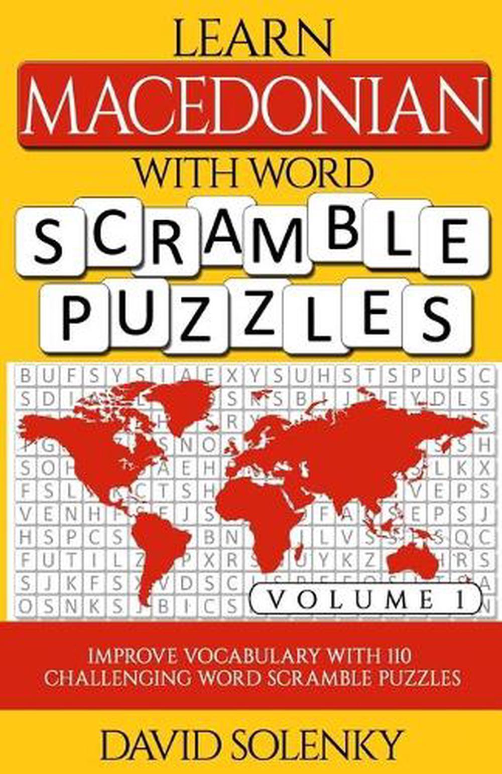 Learn Macedonian with Word Scramble Puzzles Volume 1: Learn Macedonian ...