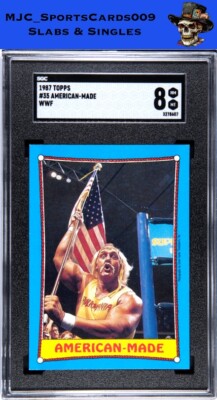 American-Made 1987 Topps Wwf # #35 SGC | eBay