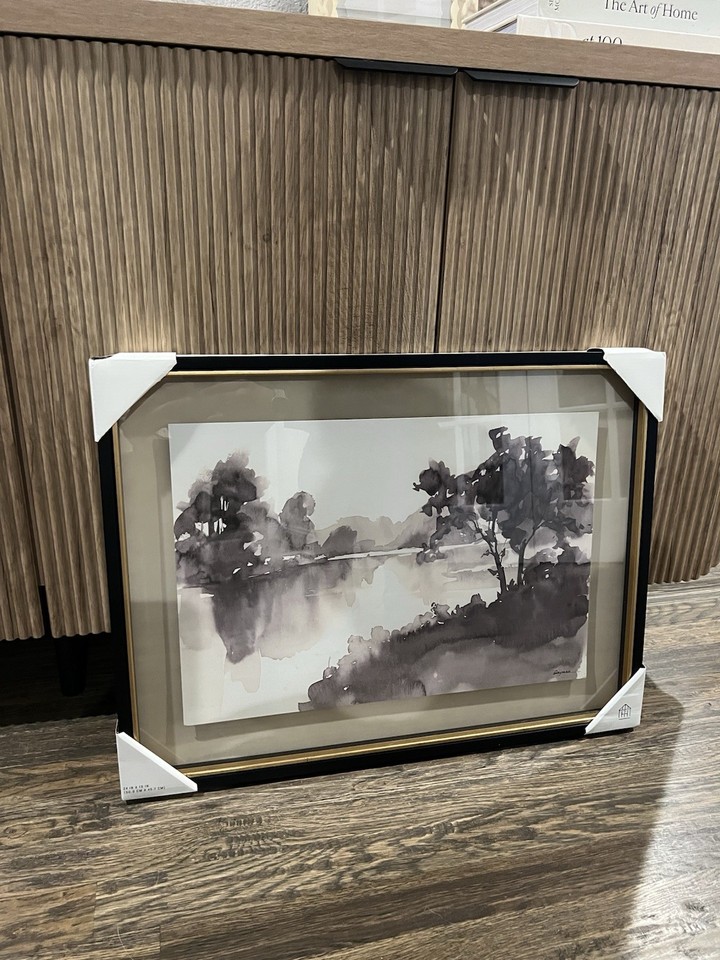 18"x24" Washed Stream Framed Wall Art - Hearth & Hand with Magnolia NEW ...