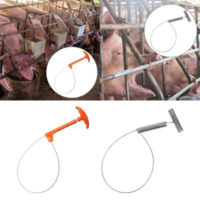 Pig Catcher Pole Compact Animal Holder Catcher Tool for Dog Cattle ...