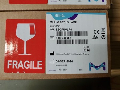 Millipore Photooxidation UV lamp for Milli-Q EQ 7 series ZEQ7UVLP0 NEW SEALED | eBay