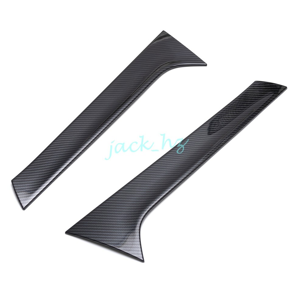 For 2018-2024 Audi Q5 SQ5 Carbon Fiber Rear Window Spoiler Side Wing ...