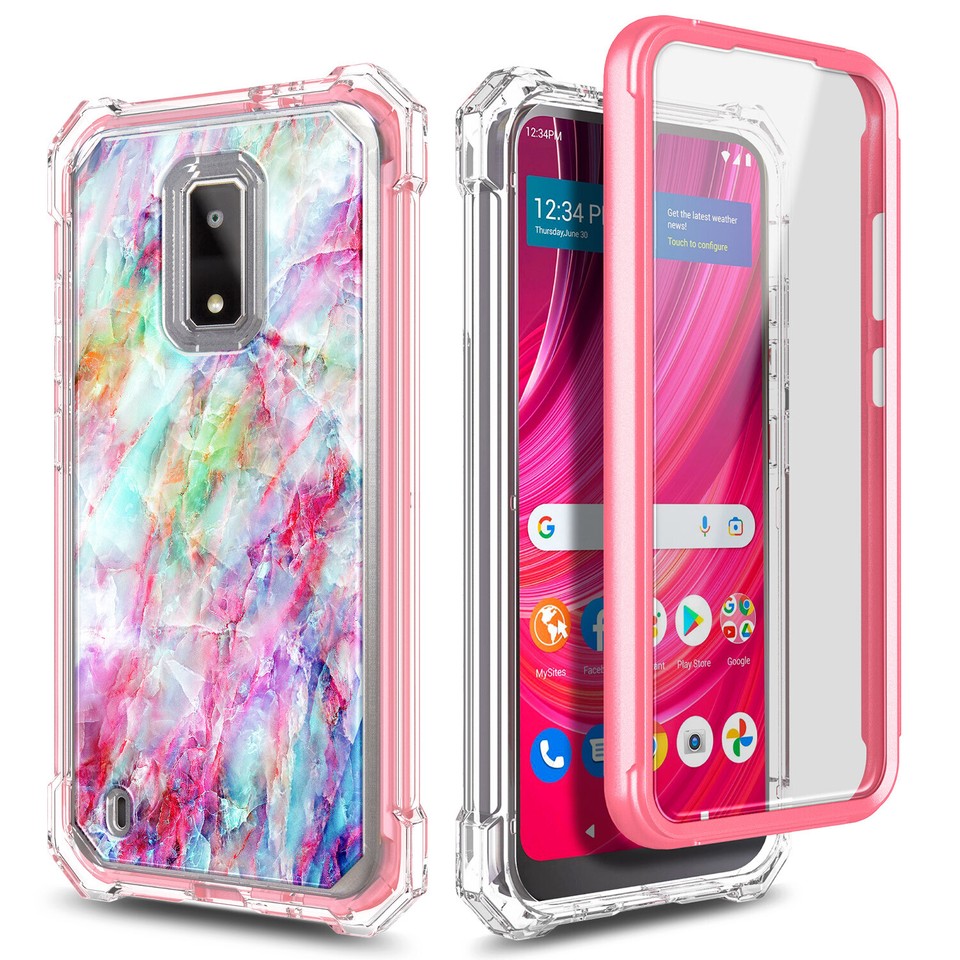 For BLU View 4 (B135DL) Phone Case Full Body Shockproof Cover w ...