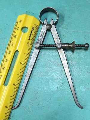 Vintage Sampson Tool 4 inch Inside Caliper, spring type - Made in USA ...