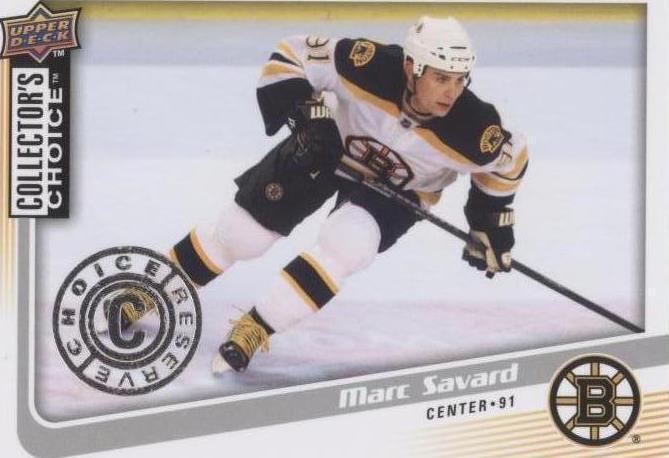 2009-10 Upper Deck Collector's Choice - Marc Savard #161 Choice Reserve ...