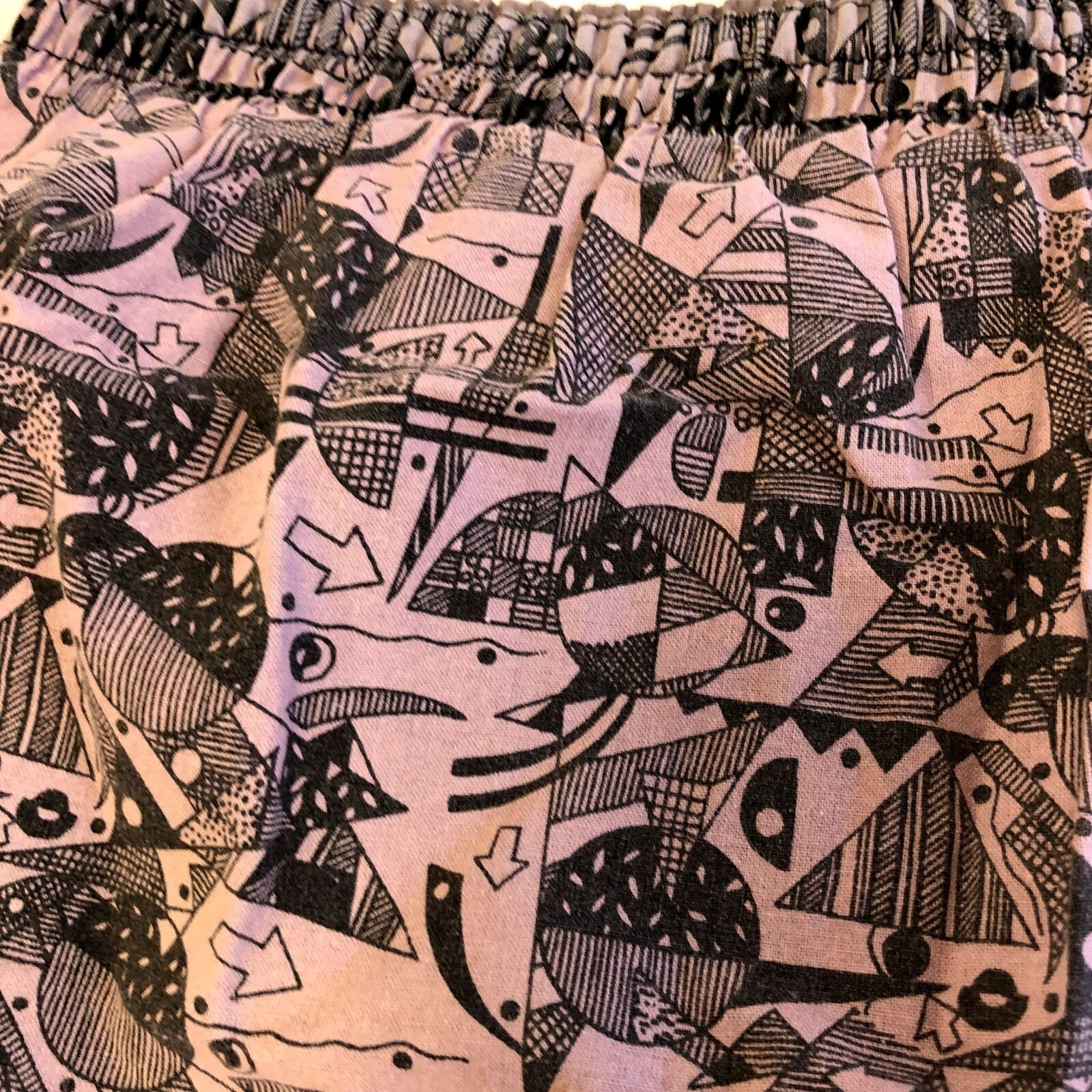 Vintage 80's Speedo PINK All Over Print GEOMETRIC Swim Shorts SURFER ...