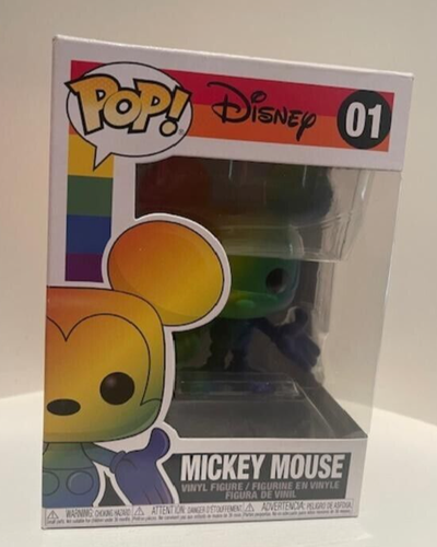 Funko Pop! Disney 01 - Mickey Mouse (Rainbow) Vinyl Figure - Fast | eBay