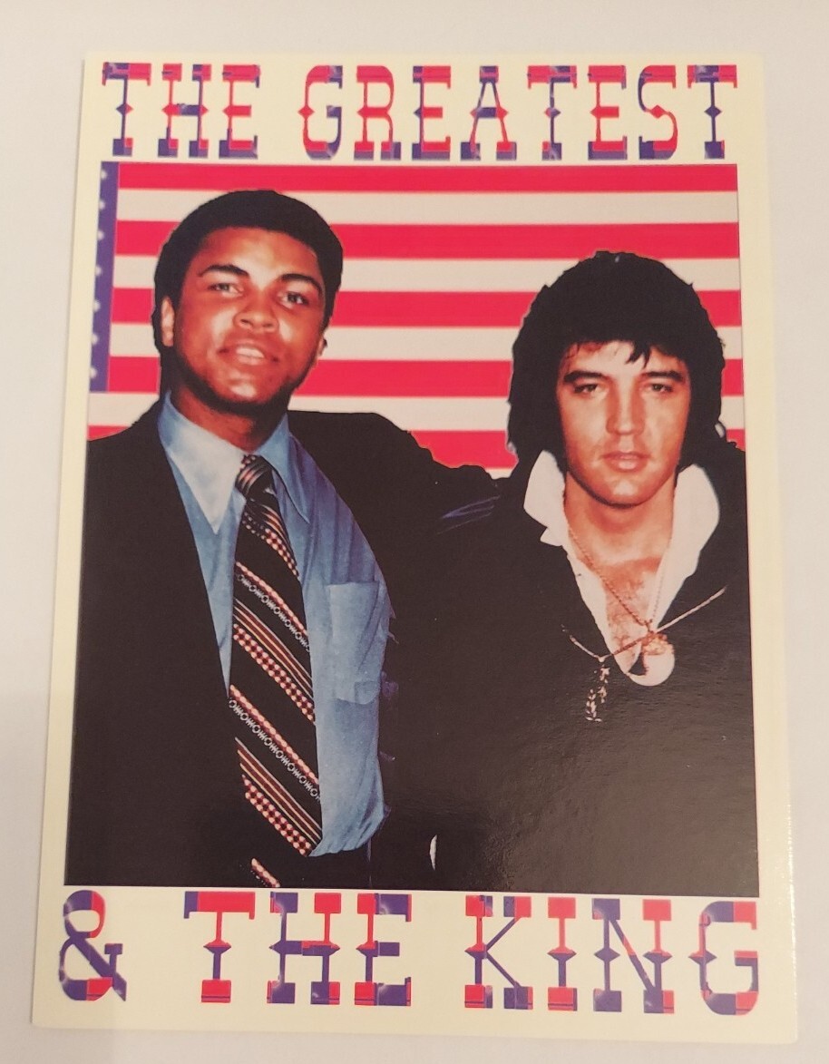 Muhammad Ali Ed Elvis Presley