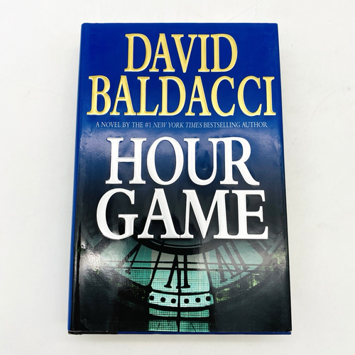 SIGNED Hour Game David Baldacci First Ed First Print 2004 Hardcover ...