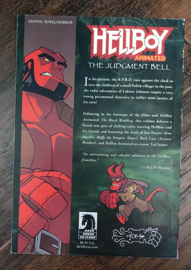 Hellboy Animated Judgement Bell Dark Horse Digest Comic Book 2007 Mike ...