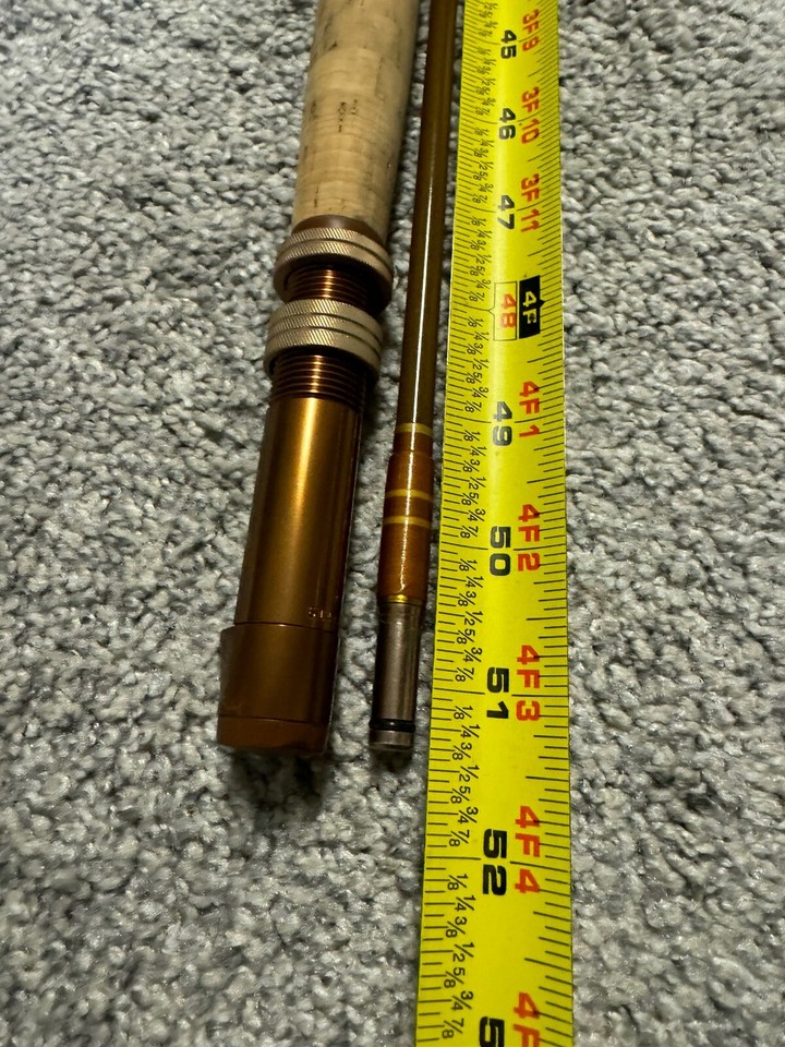 Browning Silaflex Fiberglass Fly Rod. Model 222985~8,5fT W/ Tube & Sock ...