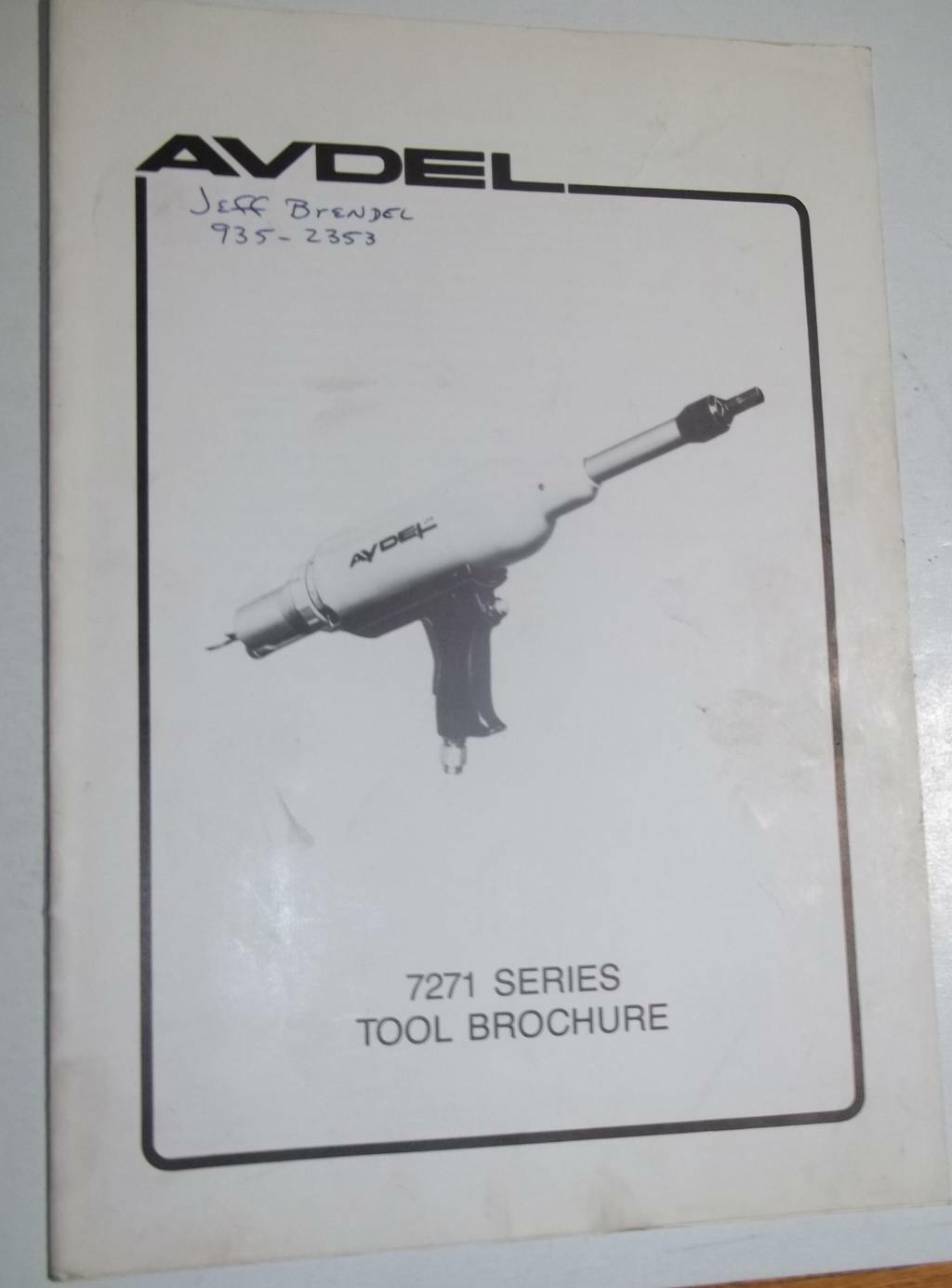 Avdel 7271 Speed Riveter Rivet Gun Chobert for sale online | eBay